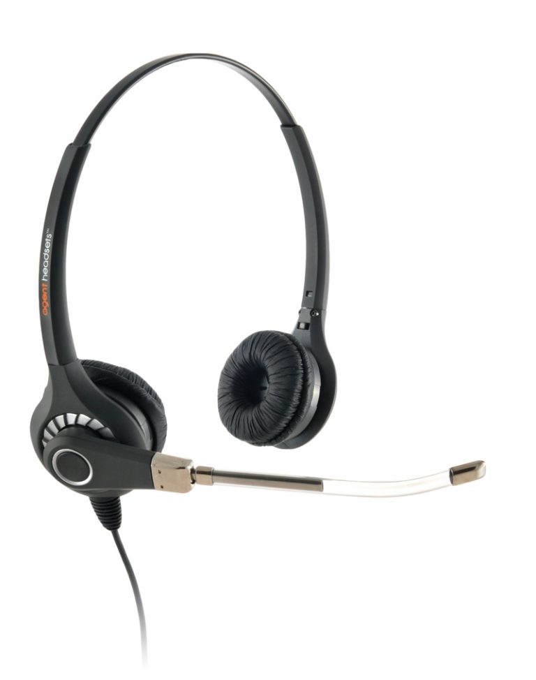 Agent 600 Binaural Voice Tube Headset Top Only - PBXports Ltd
